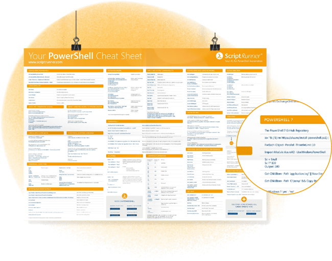 PowerShell-Poster - Overview Commandlets PowerShell-Poster - Overview Commandlets